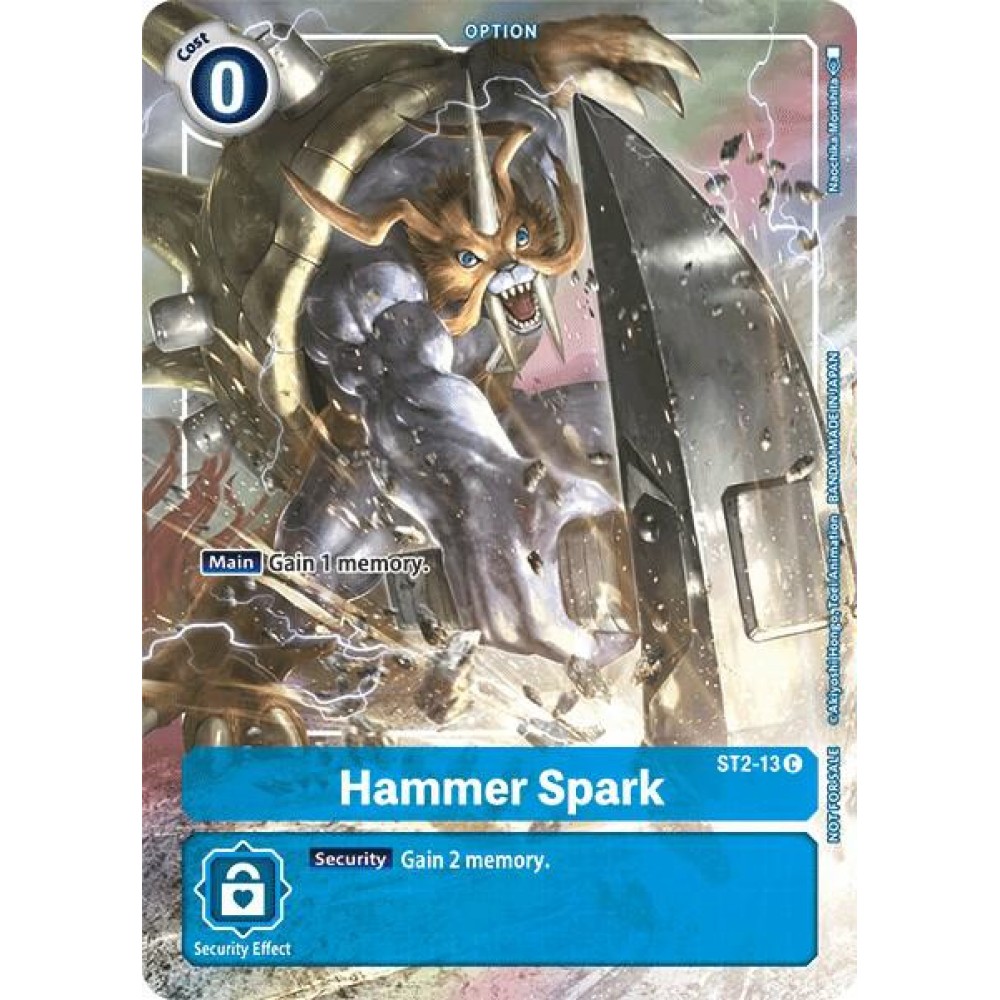 Hammer Spark - ST2-13 (Tamer's Evolution Box) - Starter Deck 02: Cocytus Blue (ST-2)